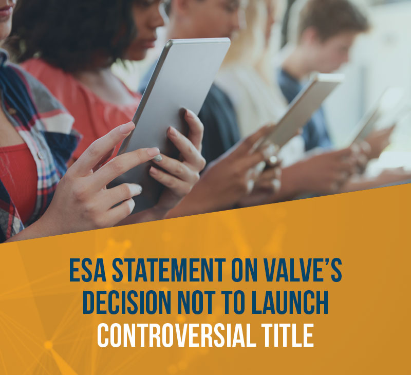 ESA statement on Valve's decision not to launch controversial title ...
